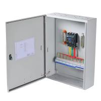 China Customizable Double-Door Distribution Panel IP54 Hot-Dip Galvanized Steel 400x300x200mm Indoor Outdoor for sale