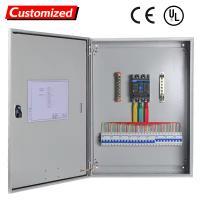 China Customizable Double-Door Distribution Panel IP54 Hot-Dip Galvanized Steel 400x300x200mm Indoor Outdoor for sale