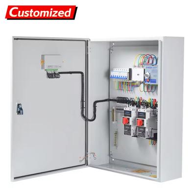China Waterproof Pump Control Box 220V/380V Three-Phase Four-Wire Distribution Cabinet for sale