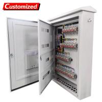 China Custom Portable Industrial Distribution Box IP66 Waterproof Q235 Steel 1.2mm Enclosure for sale