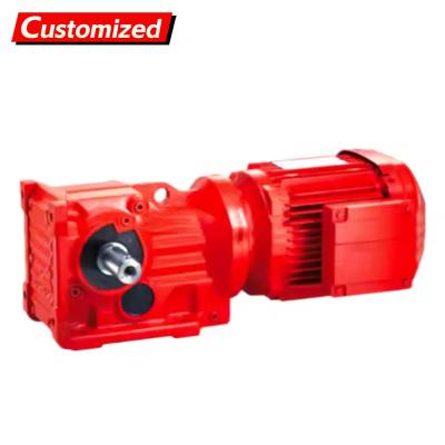 China Customized Wear-Resistant Gear Reducer CE Certified Overload Protection 1.5kW 20:1 Ratio for sale
