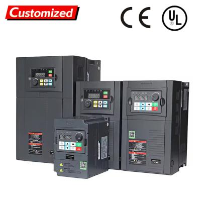 China Custom 7.5kW 380V Vector Control VFD AC Drive CE Certified Variable Frequency Inverter for sale