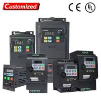 China Customized 0.75KW-5.5KW Three-Phase Inverter with RS485 Interface and CE Certified Variable Frequency Drive for sale