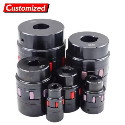 China XL12 Star Coupling 40mm OD 8-25mm Bore Flexible Spline Shaft Coupling Steel Nylon Sleeve for sale