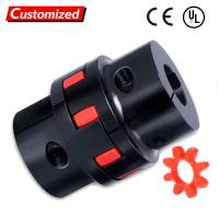 China Custom Flexible Star Coupling 2000 Nm Rated Torque 5000 RPM for Pump Shaft Applications for sale