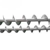 China Custom Single Feed Screw 12-250mm Diameter for Injection Molding Extruder Conveying for sale