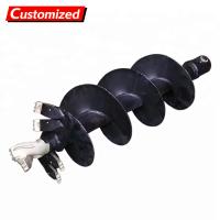 China Rust-Resistant Tractor-Mounted Earth Auger 90KW 220V 380V for Hard Frozen Soil Drilling for sale