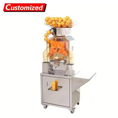China Stainless Steel Automatic Fruit Juicer 220V 45kg Commercial High Productivity Juice Extractor for sale
