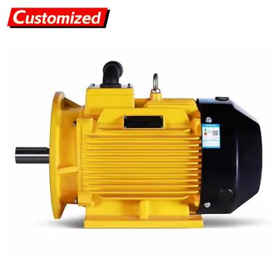 China Custom 0.75kW–315kW Three-Phase 3000 RPM AC Induction Explosion-Proof Motor IP55 for sale