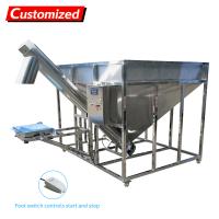 China Custom 304 Stainless Steel Spiral Conveyor Belt 1000kg Weighing System 5.5kw for sale