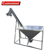 China Stainless Steel Screw Conveyor Auger Feeder 110-273mm Custom Vertical Elevator for Grain Urea Plastic Powder for sale