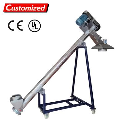 China Stainless Steel Screw Conveyor 0.5-40 m³/h for Grain and Powder Transport for sale