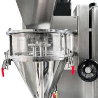 China Customized Automatic Desktop Powder Filling Machine 50g-500g PLC Control 304 Stainless Steel for sale