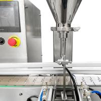 China Customized Automatic Desktop Powder Filling Machine 50g-500g PLC Control 304 Stainless Steel for sale