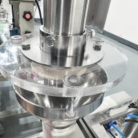 China Semi-Automatic Powder Filling Machine 5g-5000g ±1% Accuracy PLC Control Auger Filler for sale