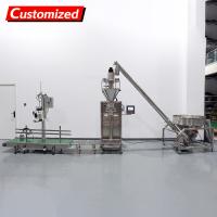 China Semi-Automatic Granule Filling Machine 20-50kg Stainless Steel 304 5-10 Bags/Min for sale