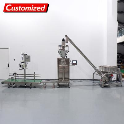 China Semi-Automatic Granule Filling Machine 20-50kg Stainless Steel 304 5-10 Bags/Min for sale