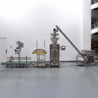 China Semi-Automatic Granule Filling Machine 20-50kg Stainless Steel 304 5-10 Bags/Min for sale