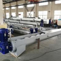 China Custom Stainless Steel Screw Conveyor 2.2 kW 380 V for Industrial Material Handling for sale