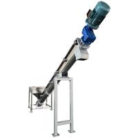 China Custom U-shaped Screw Conveyor 160mm Blade Diameter Stainless Steel Powder Leakage Prevention for sale