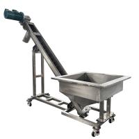 China Custom U-shaped Screw Conveyor 160mm Blade Diameter Stainless Steel Powder Leakage Prevention for sale