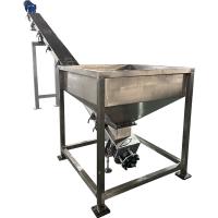 China Custom U-shaped Screw Conveyor 160mm Blade Diameter Stainless Steel Powder Leakage Prevention for sale