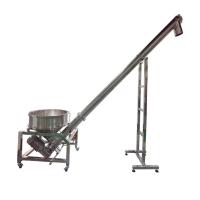 China Custom Stainless Steel Heat Resistant Screw Feeder 52L Hopper 380V for Flour Grains for sale