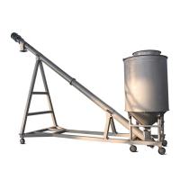 China Customized Stainless Steel Screw Conveyor Feeder for Powder Granules 380V 40m for sale