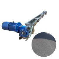 China Customized Stainless Steel 304/316 Inclined Screw Conveyor 25m Length 30T Capacity for sale