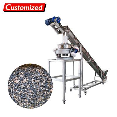 China Customized Stainless Steel 304/316 Inclined Screw Conveyor 25m Length 30T Capacity for sale