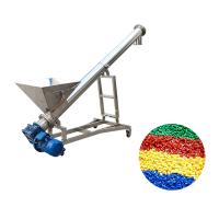China Customized Stainless Steel 304/316 Inclined Screw Conveyor 25m Length 30T Capacity for sale
