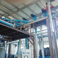 China Customized Stainless Steel 304/316 Inclined Screw Conveyor 25m Length 30T Capacity for sale