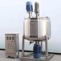 China Custom 500L 1000L Stainless Steel Homogenizer Disperser for Chemical Slurry Liquid Mixing 380V for sale