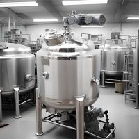 China Custom 500L 1000L Stainless Steel Homogenizer Disperser for Chemical Slurry Liquid Mixing 380V for sale