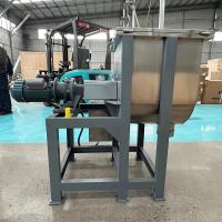 China Custom 100L Stainless Steel Horizontal Ribbon Mixer 380V 4kW for Powder Chemical Food for sale
