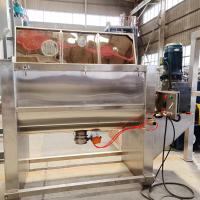 China Stainless Steel Ribbon Blender Mixer 1500L 5.5 kW for Industrial Dry Powder and Granule Mixing for sale