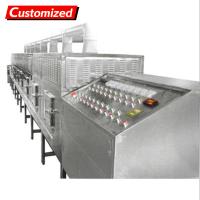 China Custom SUS304 Stainless Steel Microwave Dryer 10-200 kW PLC Intelligent Control Low-Temperature Drying for sale