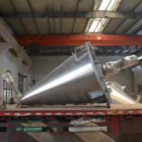China Custom Stainless Steel Twin-Screw Mixer 0.1-20m³ with Wear-Resistant Alloy and Variable Speed Control for sale