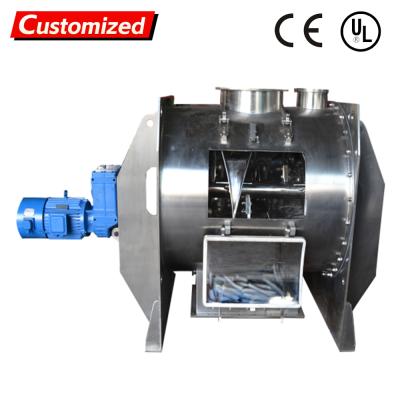 China Custom Stainless Steel Plow-Type Mixer 2000L 11kW for Powder Blending for sale