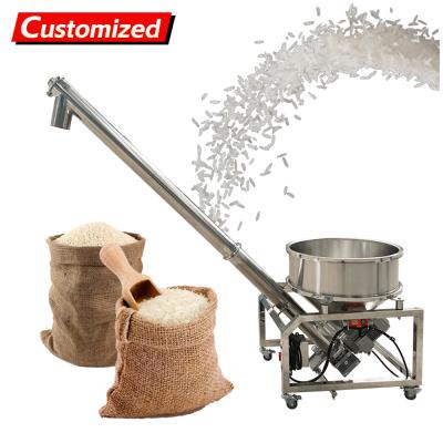 China Customizable Screw Conveyor 52L Adjustable Speed for Cement Grain Powder Transport for sale