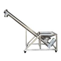China Custom Food Grade Stainless Steel Screw Conveyor 220V 380V for Powder Granule Transport for sale