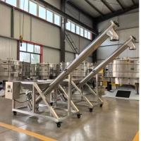 China Custom Food Grade Stainless Steel Screw Conveyor 220V 380V for Powder Granule Transport for sale