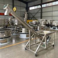 China Custom Food Grade Stainless Steel Screw Conveyor 220V 380V for Powder Granule Transport for sale