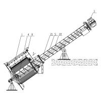 China Customized Stainless Steel High Efficiency Screw Conveyor for Wastewater Treatment for sale