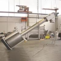 China Customized Stainless Steel High Efficiency Screw Conveyor for Wastewater Treatment for sale