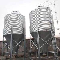China Customizable Galvanized Steel Feed Tower with 3-50 Ton Capacity for Automated Livestock Farming for sale