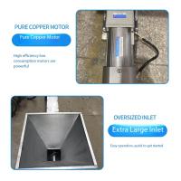 China Stainless Steel Screw Feeder with Square Hopper and Variable Frequency Drive for Powder and Granule Conveying for sale