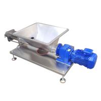 China Custom Food Grade SUS304 Stainless Steel High-Accuracy Screw Pump for Juice Pulp Wine Grape Conveying for sale