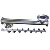 China Custom Stainless Steel Inclined Auger Screw Conveyor Feeder | Powder Granule Lifting Machine with Hopper for Food Chemical Industry for sale