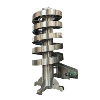 China High-Accuracy Vertical Screw Lift Chain Conveyor with Adjustable Speed and Customizable Size for sale